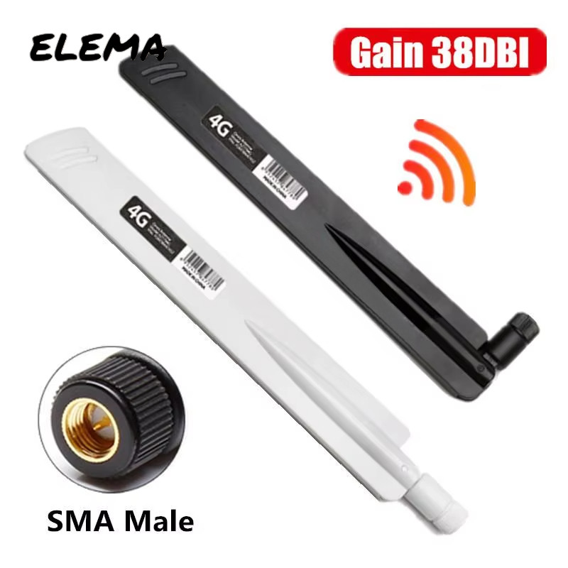 2 Pcs High Gain 38dBi LTE 2G 3G 4G GSM CDMA Antenna 700-2700MHZ WiFi ...