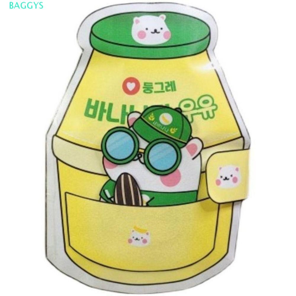BAGGYS Hamster Banana Milk Quiet Book, Beanie Book Material Pack ...