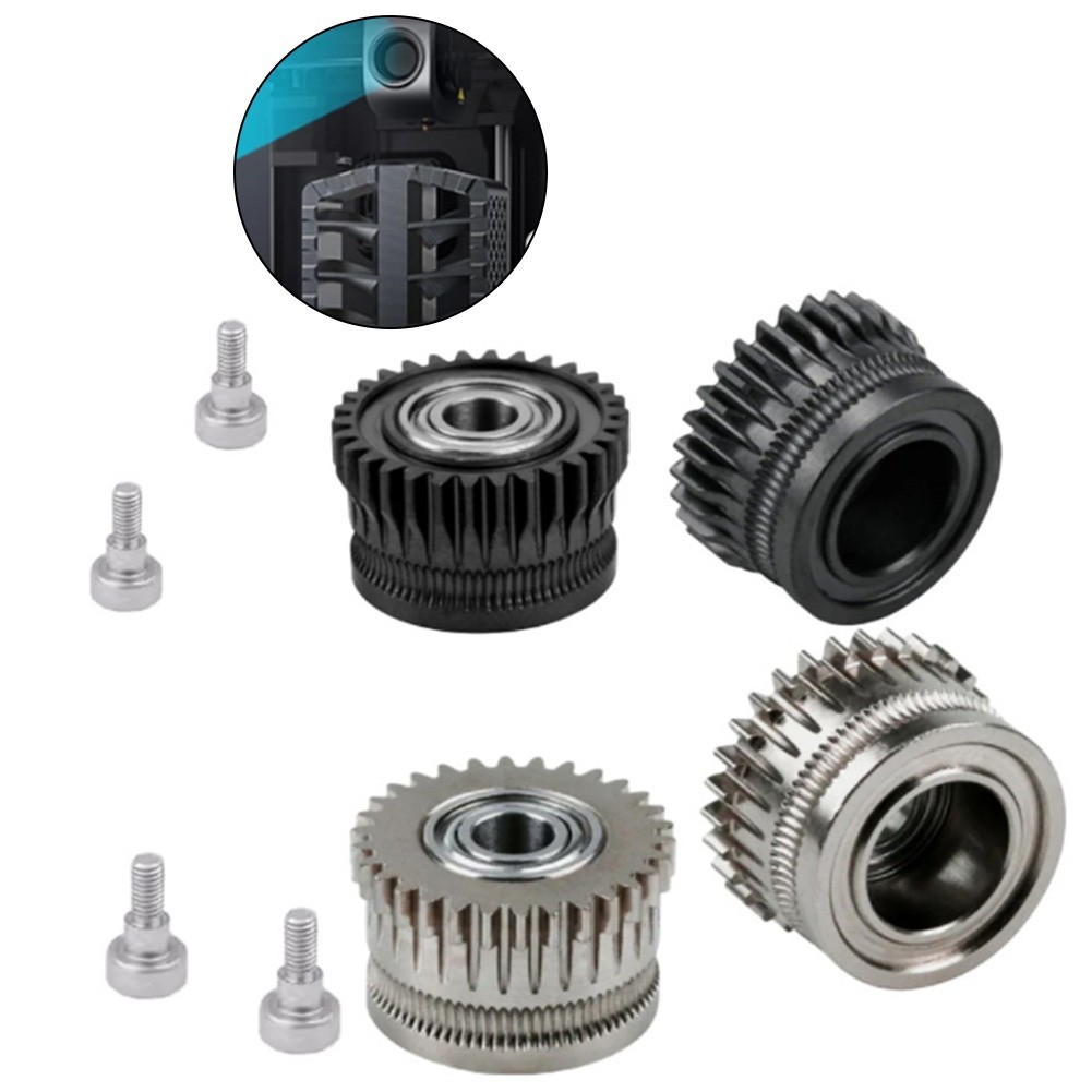 Steel Filament Drive Gear for CREALITY For K1 Series and For Ender 3 V3 ...