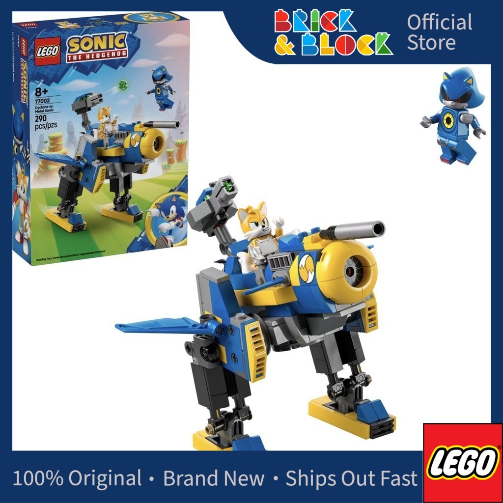 LEGO 77002 Cyclone vs. Metal Sonic LEGO Sonic the Hedgehog | Shopee ...