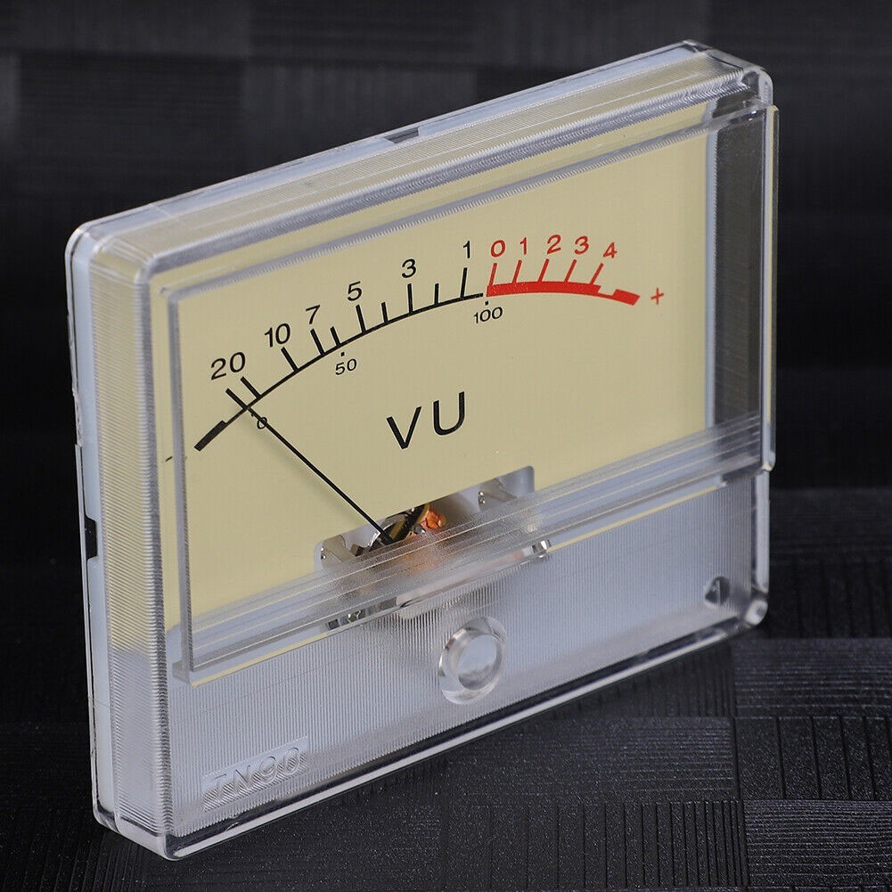 SMELLSH-Sensitive Measurement TN 90 DB Level VU Meter Head with Integrated Light Source-High ...