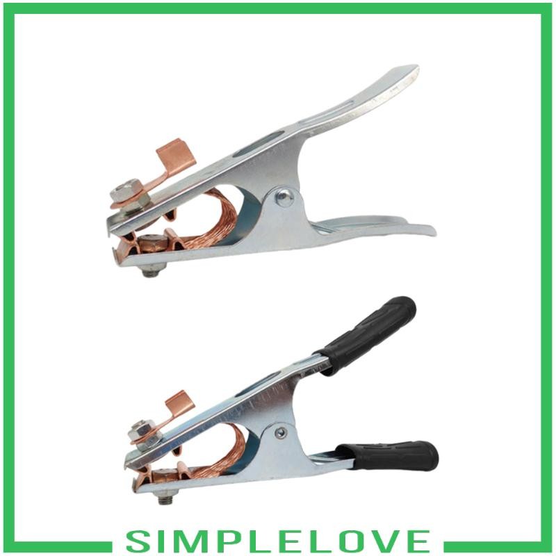 [Simple] Welding Ground Clamp 500A High Tool Connector Equipment Welder ...