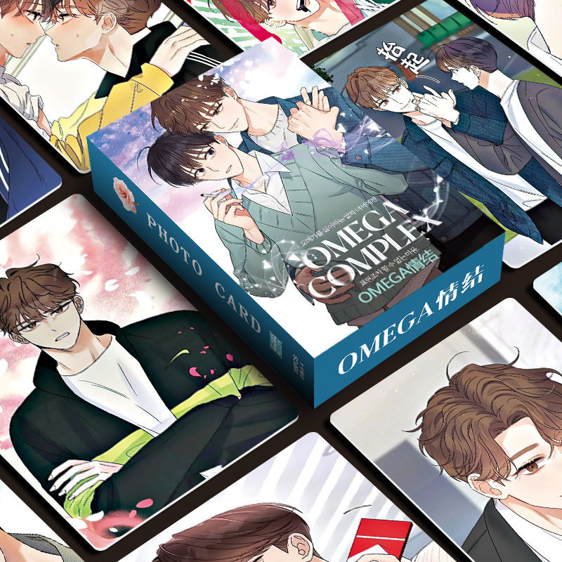 50-92pcs Manga Manhwa OMEGA COMPLEX Laser Holographic Lomo Cards free ...