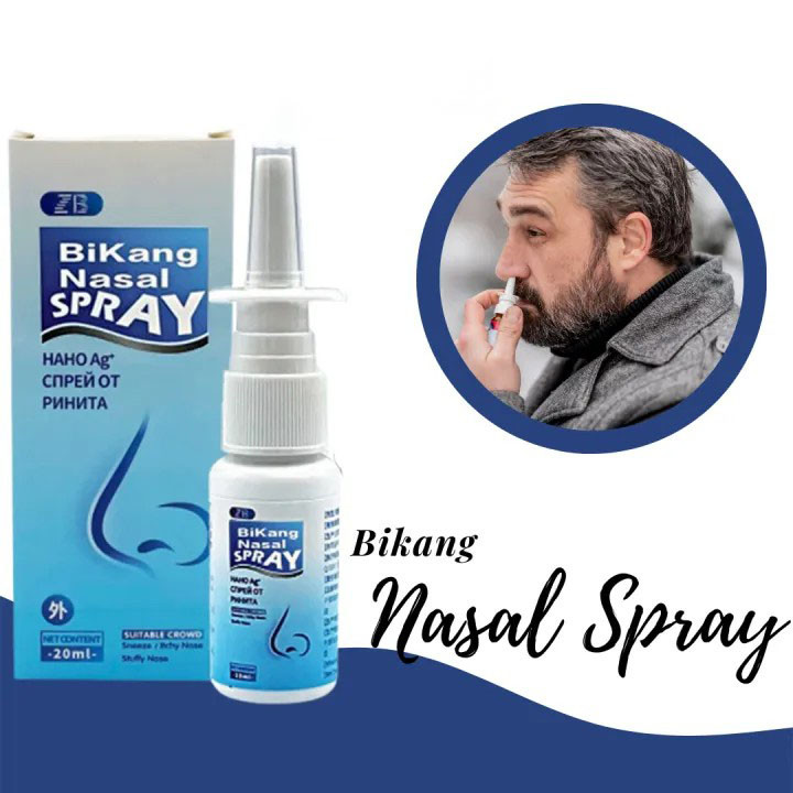 Nano Silver Ions Rhinitis Spray Chronic Allergic Rhinitis Sinusitis ...