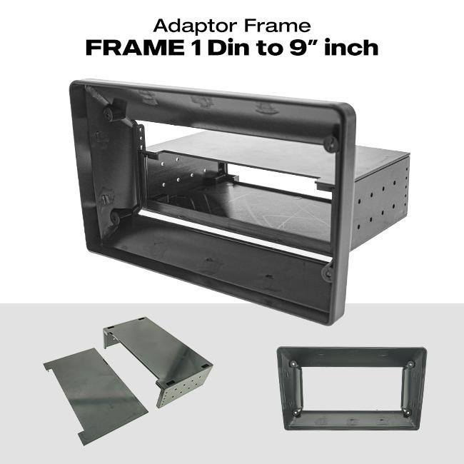 Android Head Unit Frame Adapter Converter Single Din 1 Din to 9 inch 10 ...