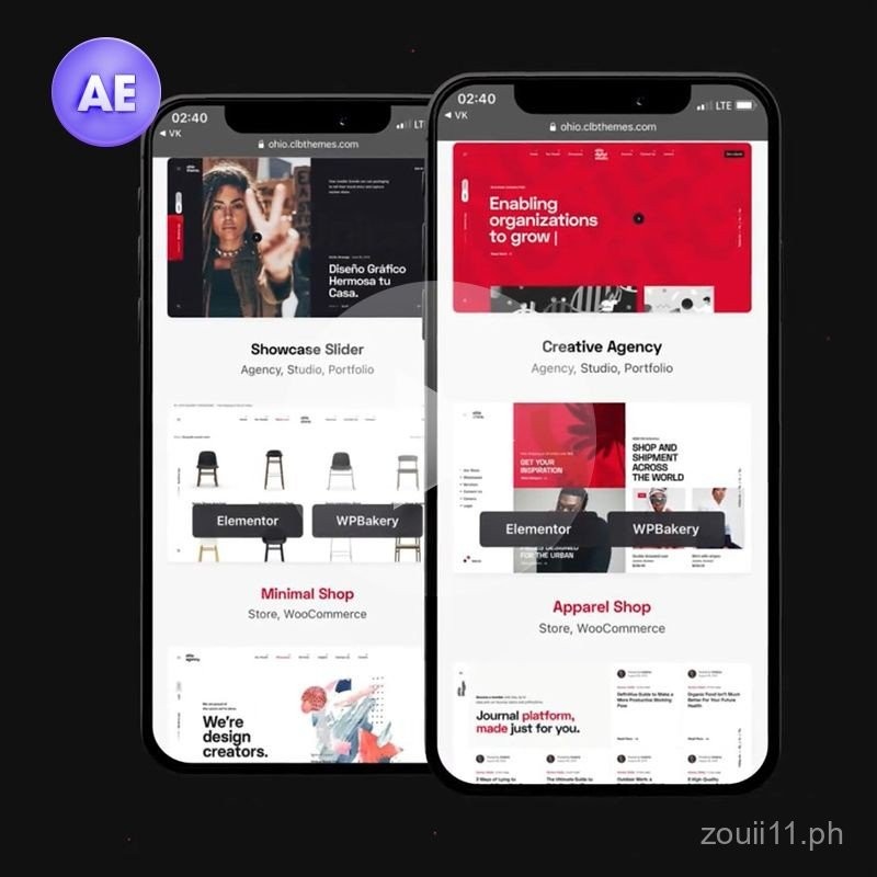 APP Interface UI Prototype Design Dynamic Presentation Display ...
