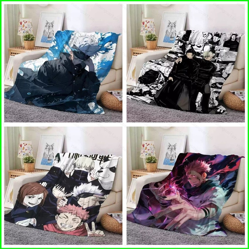 YB1 Jujutsu Kaisen Blanket Anime Home Office Nap Four Seasons Universal ...