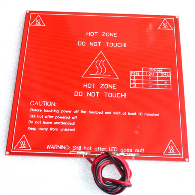 Reprap 3d printer with heating bed dual voltage board MK2b, support 12v ...