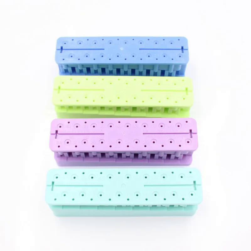 Brand new 1pcs Dental Autoclavable Endo Files Measuring Block With ...