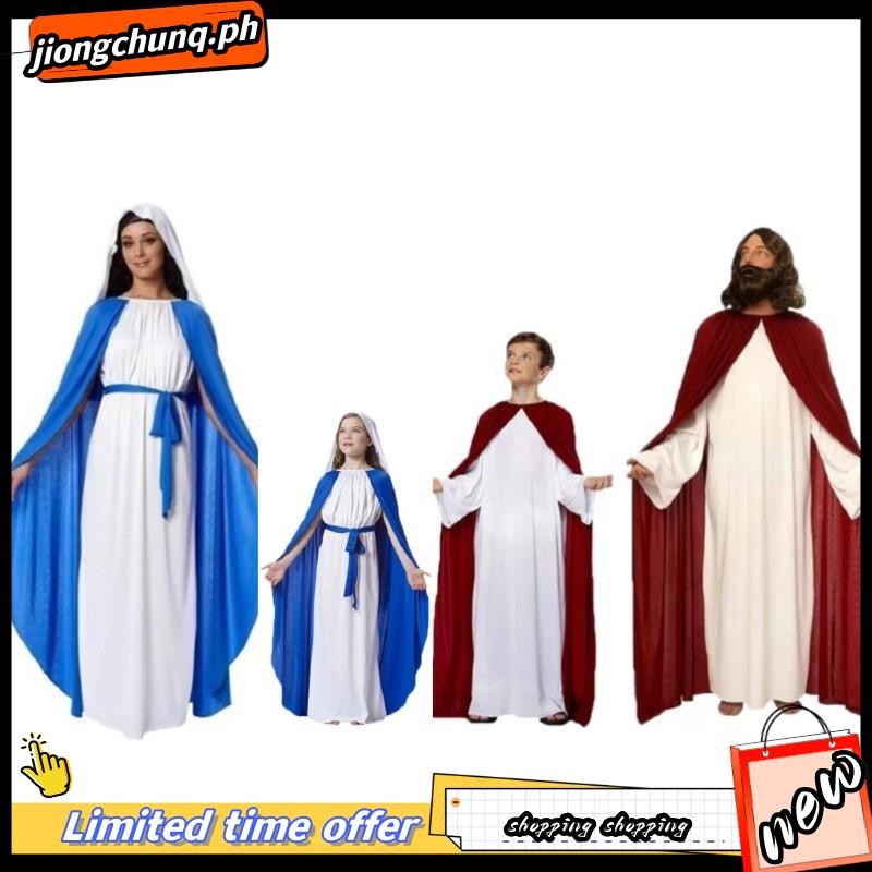 Halloween masquerade ball Cosplay Virgin Mary adult womens costumes ...