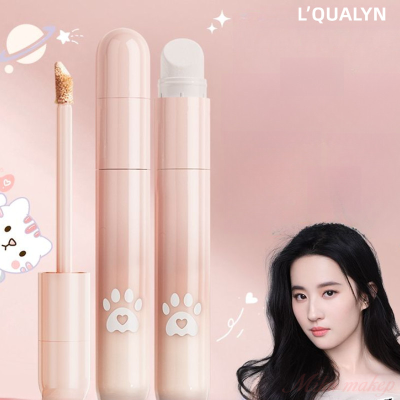L’QUALYN Concealer Pen Cat Claw Hydrating Skin No Powder Sticking On Details | Shopee Philippines