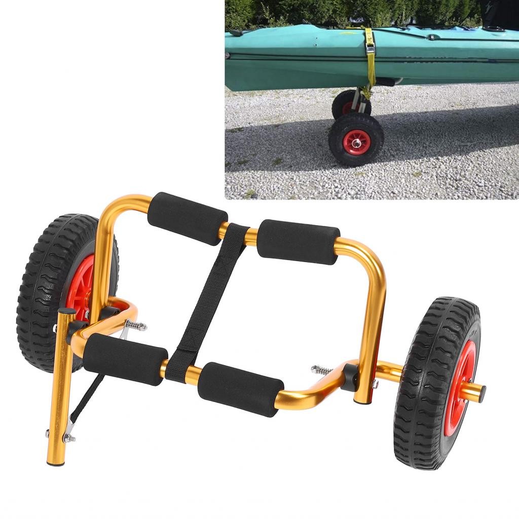 Gugushop Kayak Dolly Trailer Canoe Carrier Universal Fit Multipurpose ...