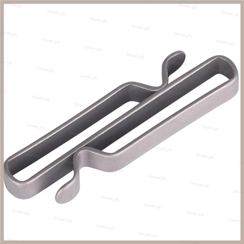 TO S-Shaped Titaniums Belt Loop Keychains Clip with Keyring Double Side ...