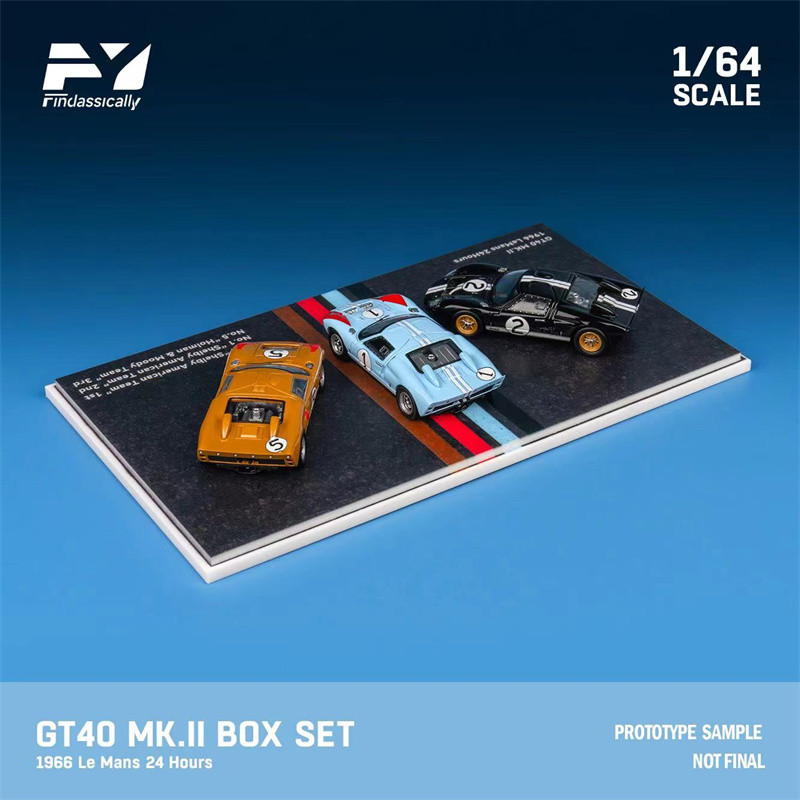 Findclassically 1:64 Ford GT40 Mk II 2 1966 LeMans Diecast Model Car ...