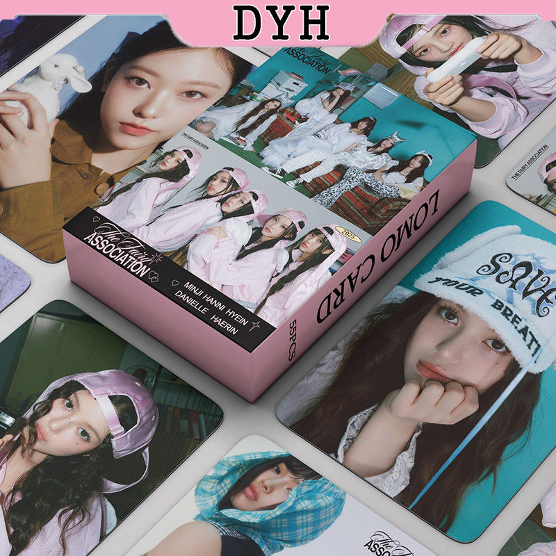 55pcs/box NewJeans Photocards OMG LOMO Card Postcard Collection Card ...