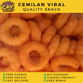 CAV CIKI RING 500gr Snack Ciki CheeseRing Cheese CheeseRing Cheese ...