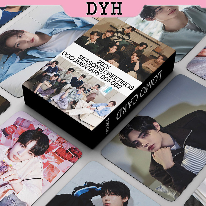55pcs/box ENHYPEN Photocards 2025 SEASON'S GREETINGS Album KPOP LOMO Card Collection Card ...