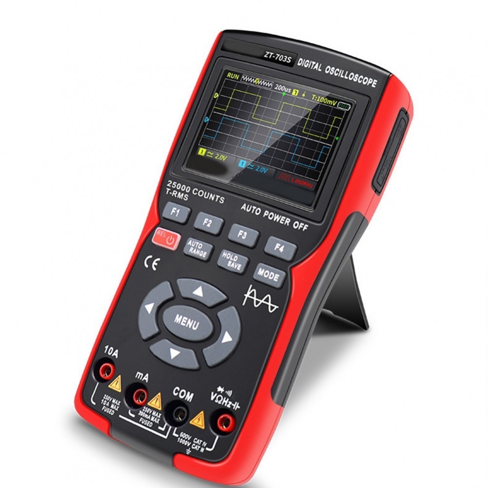 Incorporated Functions Compact Handheld oscilloscope multimeter signal ...