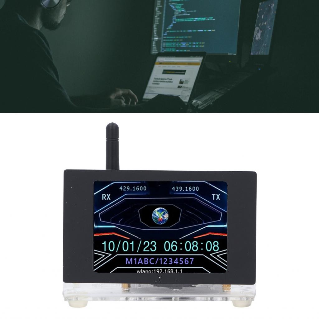 MMDVM Digital Voice Modem 3.5 Inch Color Screen DMR Hotspot Simplex ...