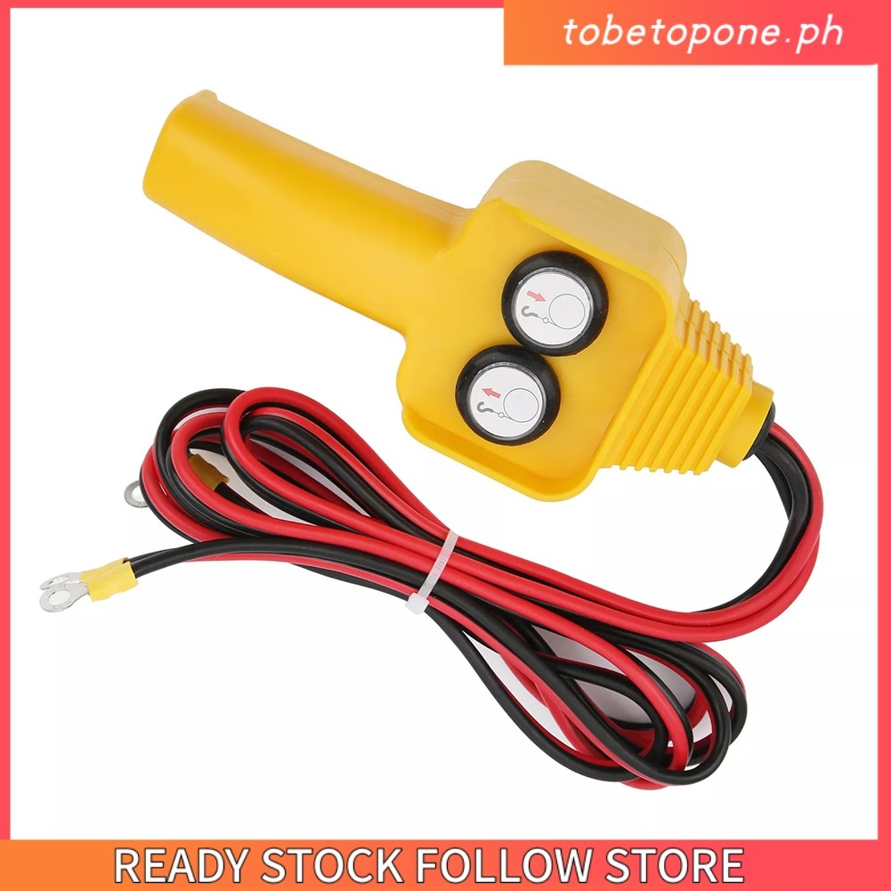 TBTOPONE ️ Electric Winch Control 12V Push Button Remote Control Winch ...
