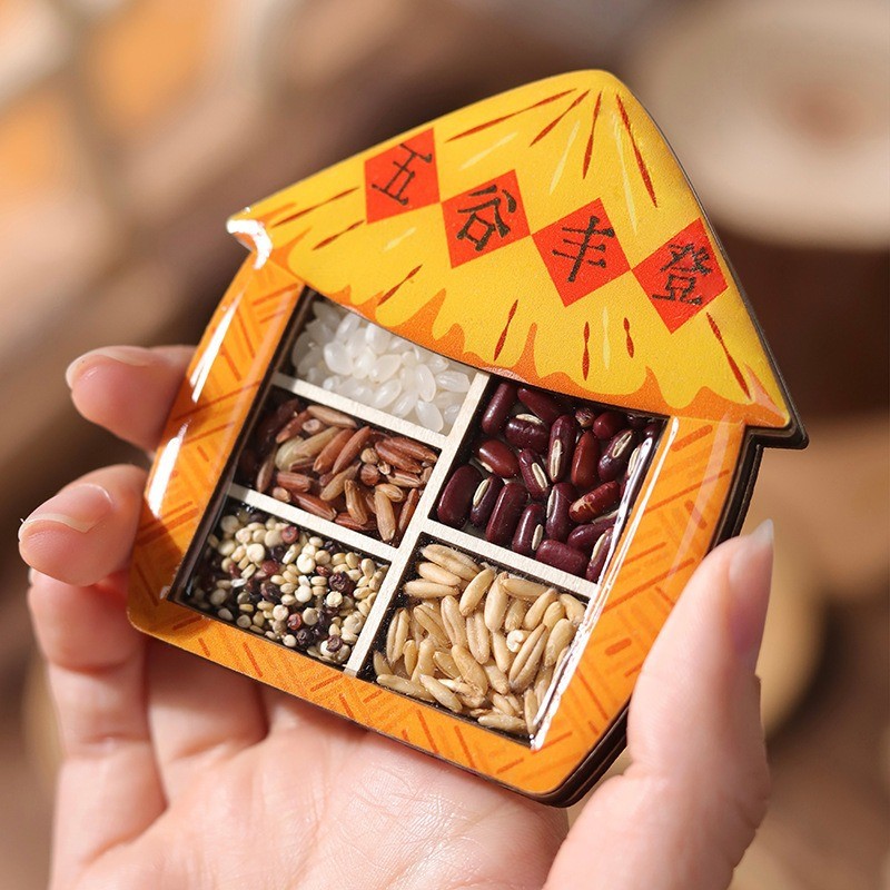 Chinese New Year Fridge Magnet Grain Harvest Refrigerator Magnets Home ...