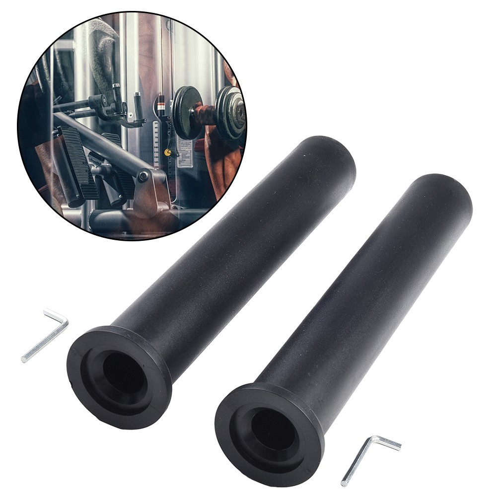 2 PCS Olympic Barbell Adapter Sleeve Converts Olympic Weight Plate ...