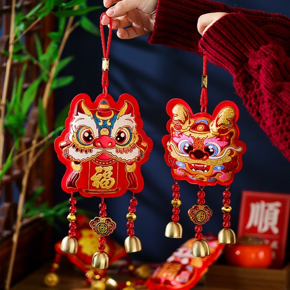 Year of the Snake New Year Spring Festival Pendant 2025 Wind Chime ...