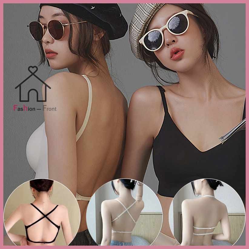 Sexy:gY?Backless*W?Underwear*S?Women*b?Wireless*X?Invisible*M?Bras*W?Small*Qh?Chest Push Up Bra ...