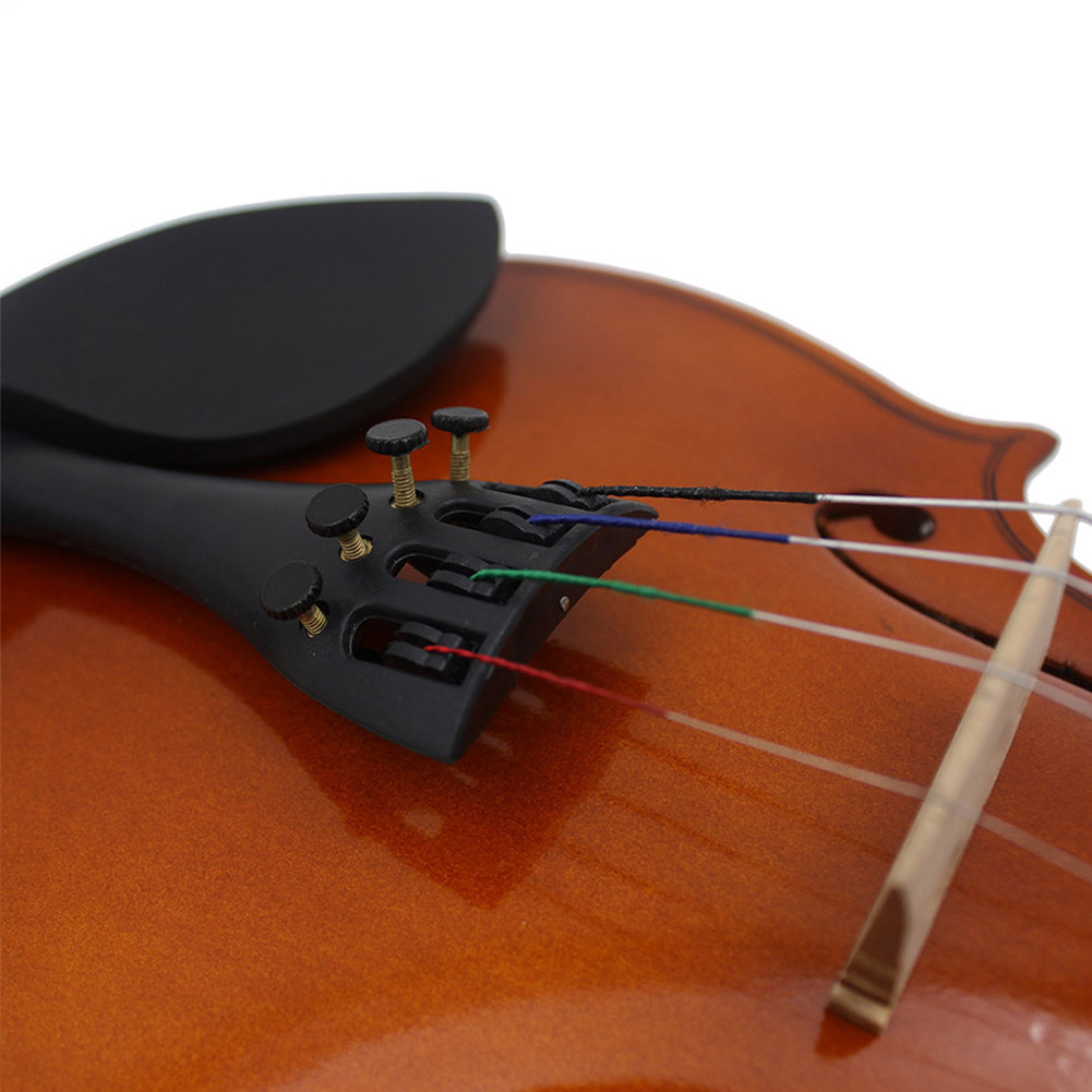Violin 4/4 Full Size Kit with Case Bow Extra Strings Rosin Tuner 4/4 ...