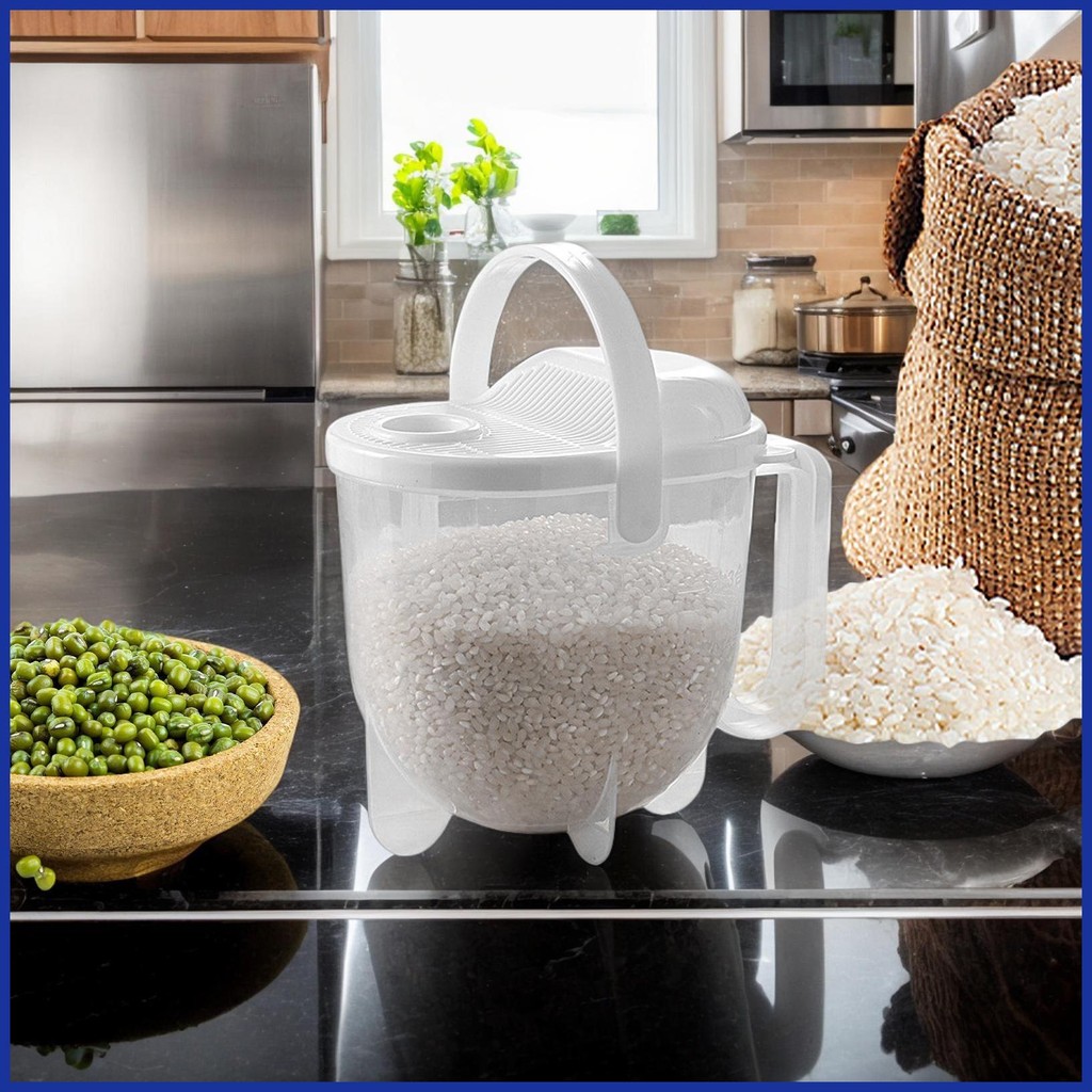 Rice Washer Strainer Bowl Rice Strainer for Washing Rice Household ...