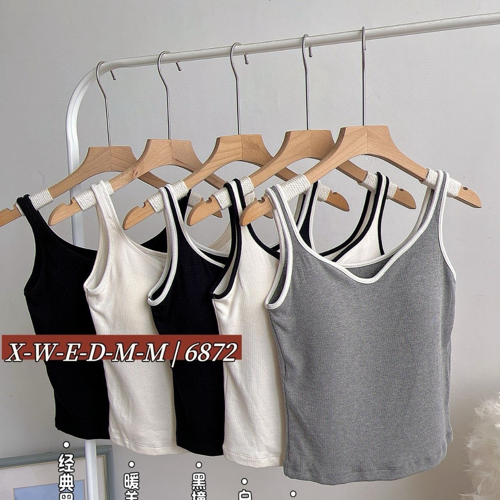 Seagull V-Neck Threaded Integrated Fixed Cup Sling Beautiful Back Inner ...