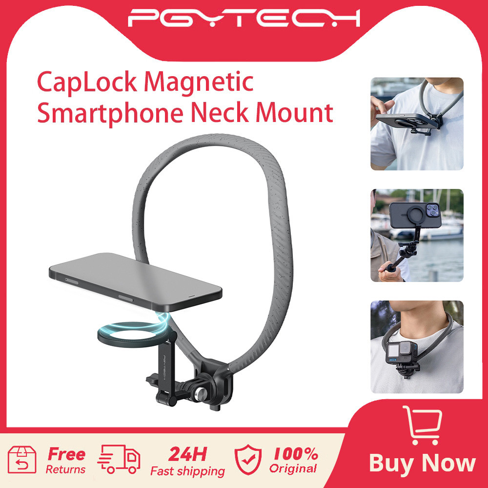 PGYTECH CapLock Magnetic Smartphone Neck Mount -- Quick-release ...
