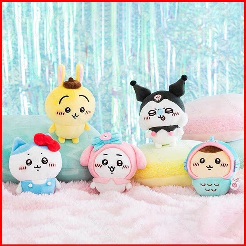 HOBBY9266 Sanrio x Chiikawa Plush Dolls Gift For Girls Bag Pendant ...