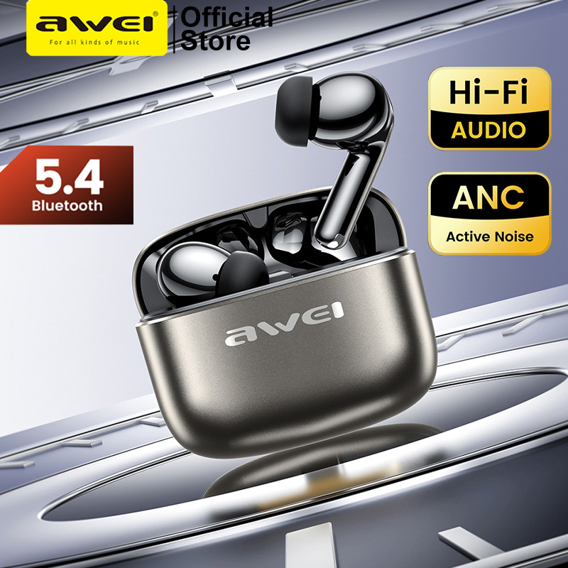 Awei TA13 Wireless Bluetooth 5.4 Earbuds With ANC Noise Cancelling In ...