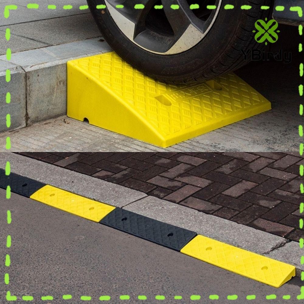 YRBWDYZDH Car Wheel Driveway Ramps, Curb Ramps Black Tires Curb Ramps ...