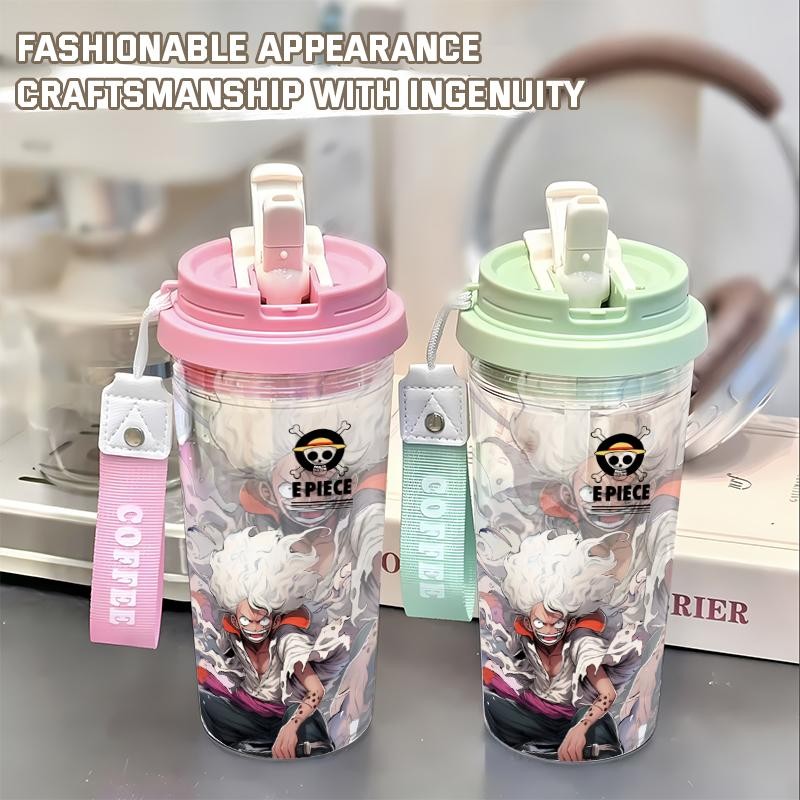 home office large capacity compact Student cups trend summer plastic ...
