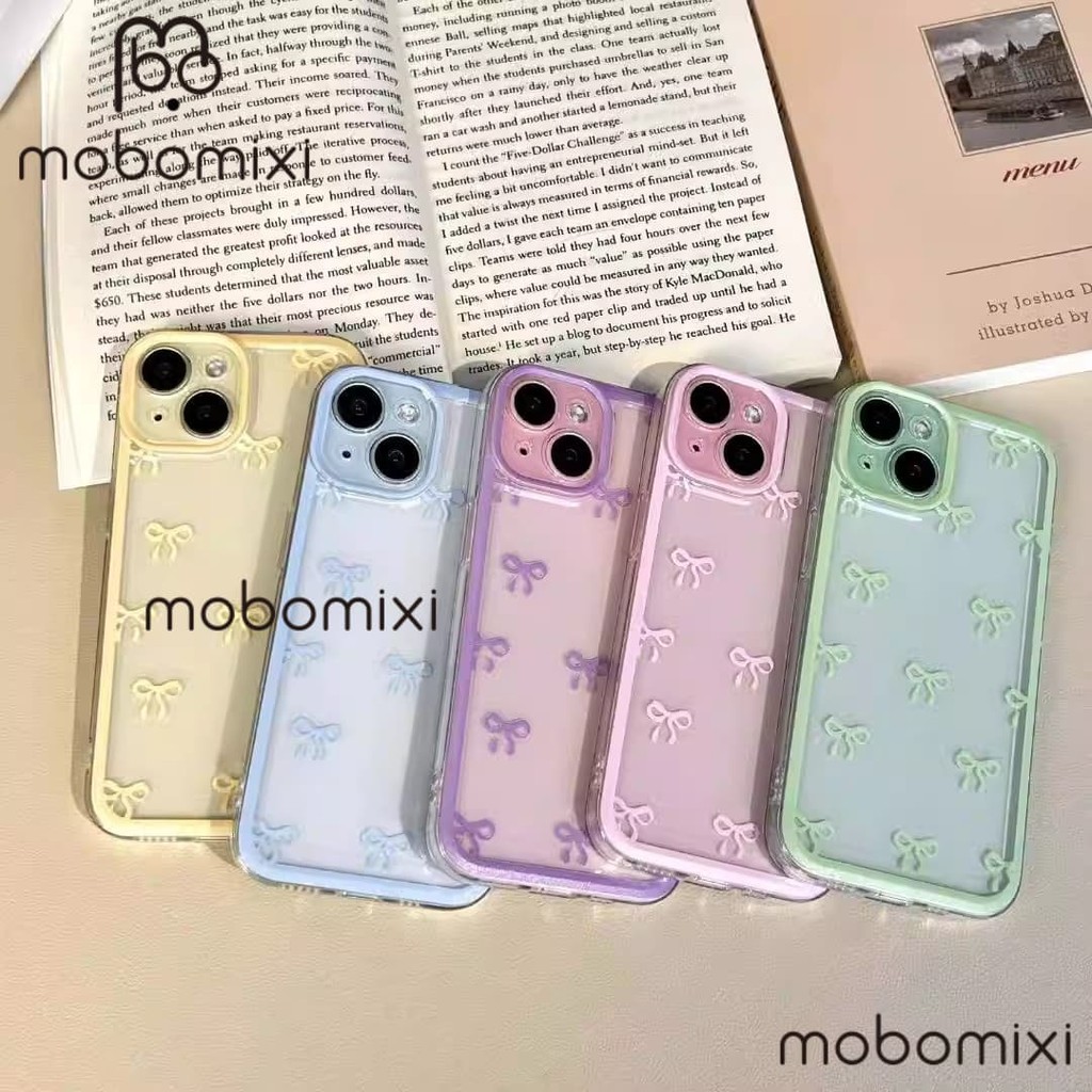 Case for Samsung A55 A56 A06 Simple full screen bow shockproof TPU ...