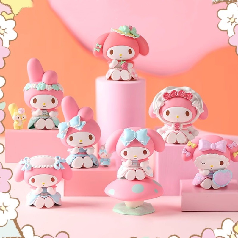 Melody Trio cartoon character bow cake decoration set dessert rack ...
