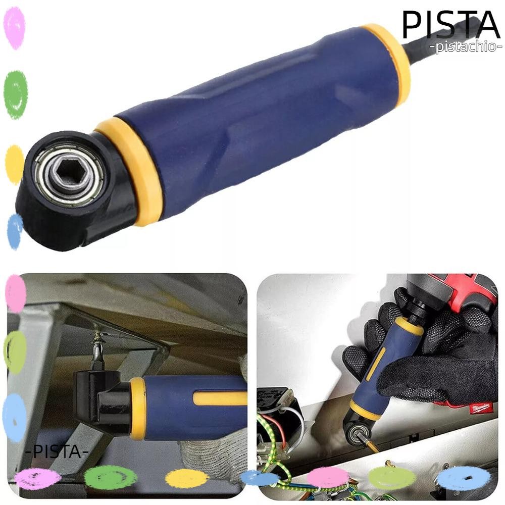 PISTA Right Angle Drill Adapter, Metal Blue Right Angle Extension ...