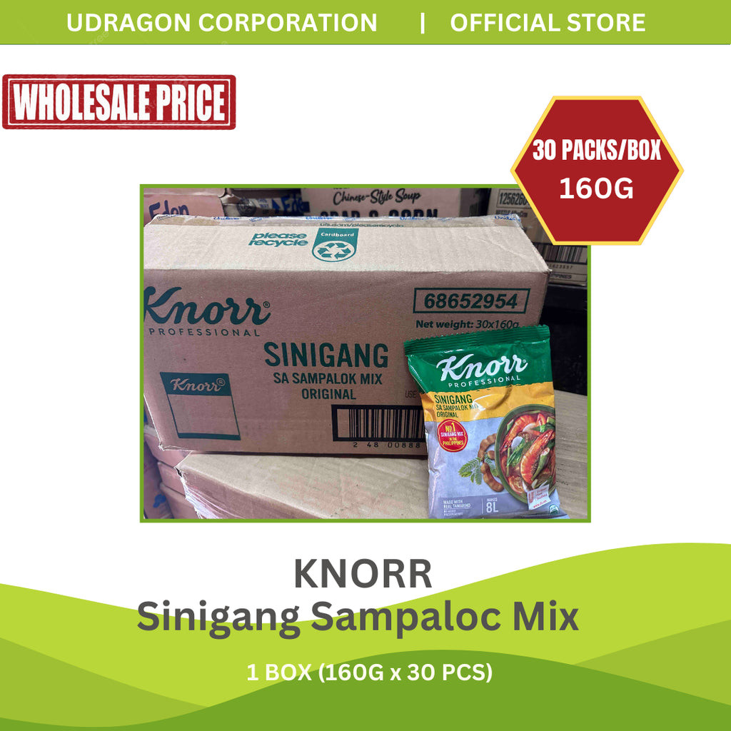 [Wholesale] Knorr Sinigang Sampaloc Mix Original - 1 box (160g x 30 packs) | Shopee Philippines