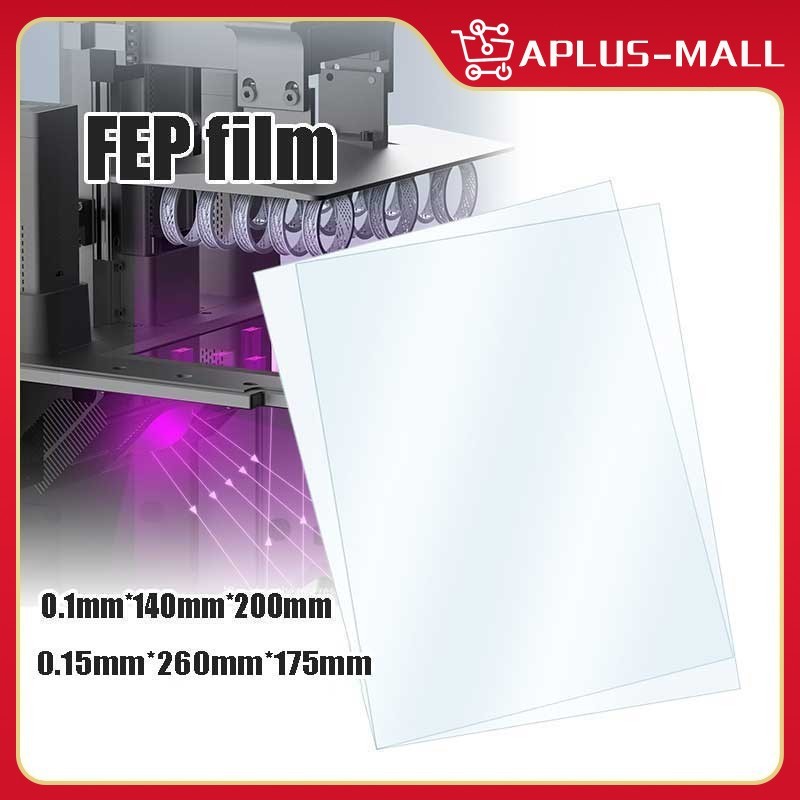 0.1/0.5mm FEP Film Elegoo ACF FEP Film For Anycubic Photon Mono Saturn ...