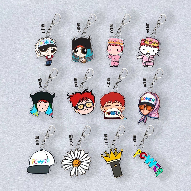 Bigbang G-DRAGON Merchandise POWER Acrylic Keychain Pendant 1119 ...