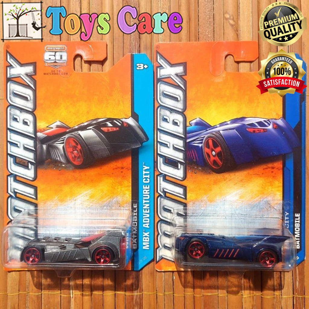 Matchbox Batman Batmobile Adventure City Original Mattel | Shopee ...