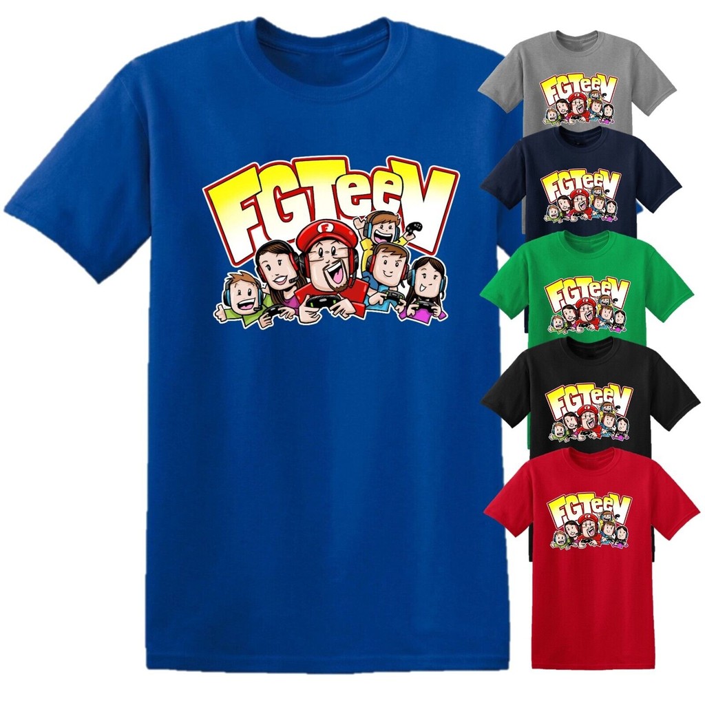 GURKEY FUNnel Vision T-Shirt FGTeeV Gaming Top Family | Shopee Philippines