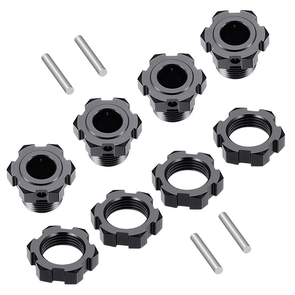 Aluminum Alloy Wheel Hex Hub Adapters for 1/7 Felony 6S Street Bash All ...