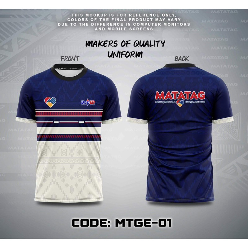Fully sublimated Matatag T-shirt Part 1 | Shopee Philippines