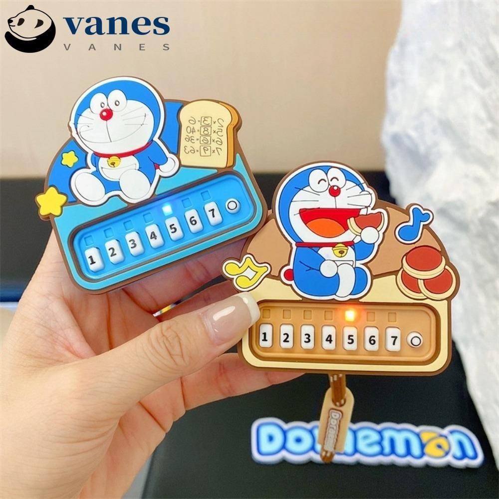 VANES Doraemon Finger Bubble Keychain, Fingertip Pop It Doraemon ...