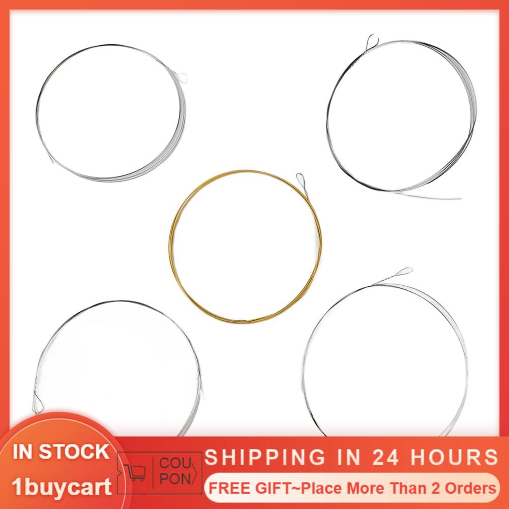 1buycart 5 String Banjo Stainless Steel Full Resonance Thick High Notes ...