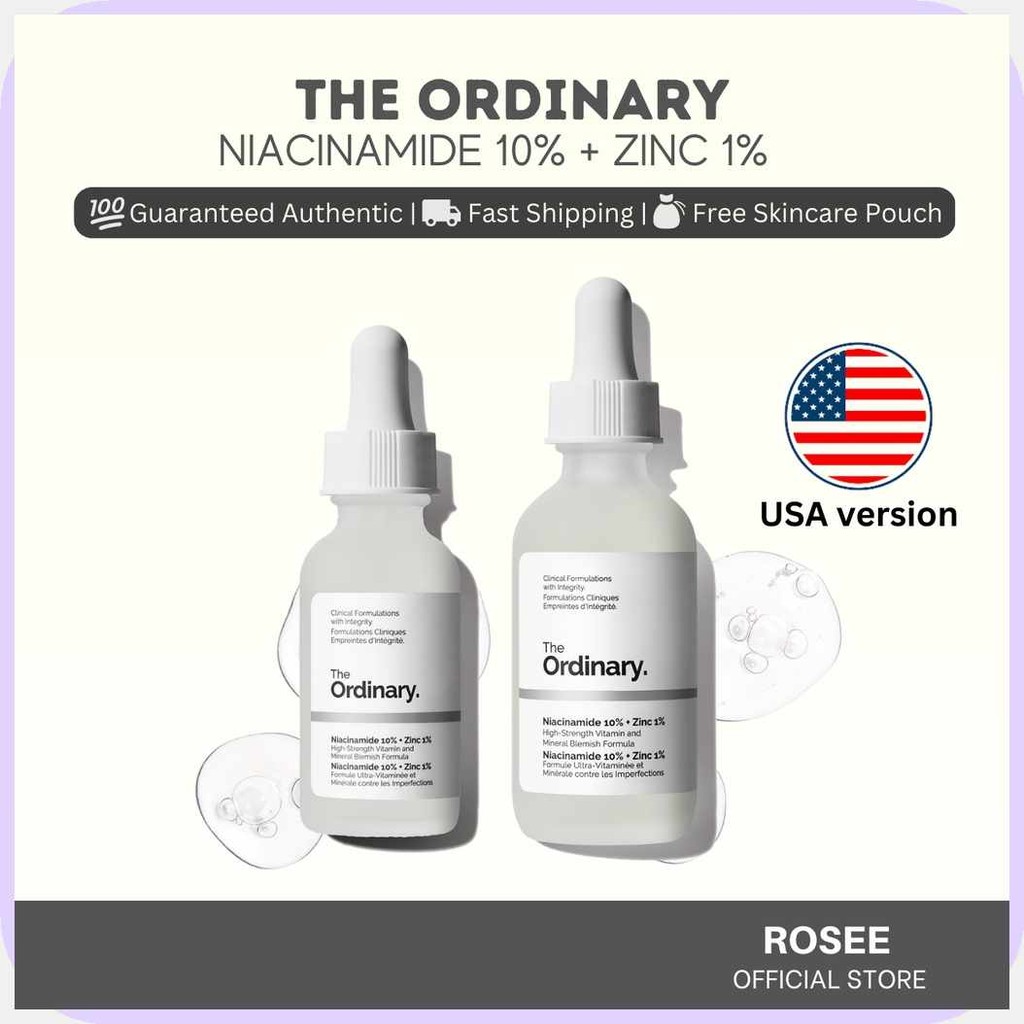 Niacinamide[rH^+>L)Zinc~B*Serum~G*30ml~m*&~K*60ml~y*(US~aa*version ...