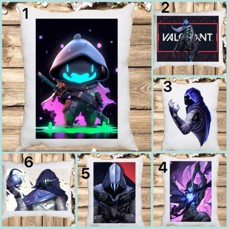 Omen valorant shaped sleeping pillow 50cm long/ omen game valorant ...